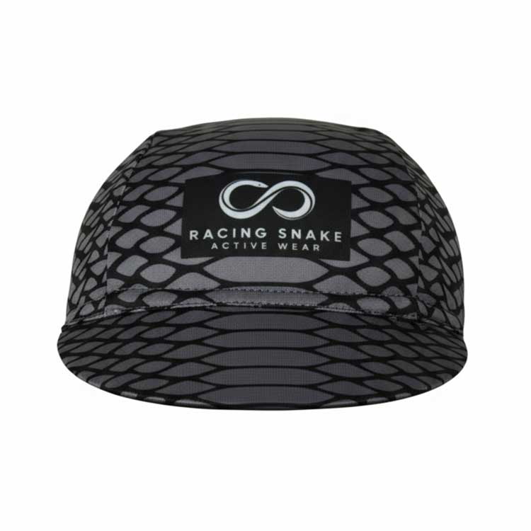 Racing Snake™ Performance Cycling Cap | Diamond Scale Design